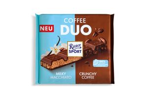 Chocolate RITTER SPORT Café Duo 218 gr en Tienda Inglesa
