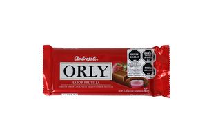 Chocolate ORLY sabor Frutilla 95 gr en Tienda Inglesa