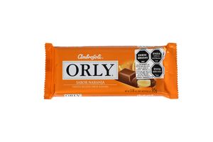 Chocolate ORLY sabor Naranja 95 gr en Tienda Inglesa