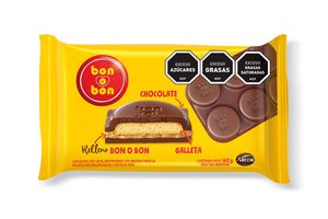 Chocolate BON O BON Relleno con Pasta de Maní 160 gr en Tienda Inglesa
